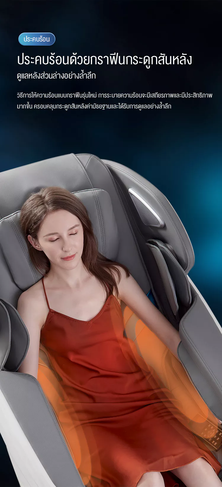 เก้าอี้นวดไฟฟ้าทั้งตัว 3D - XUTI